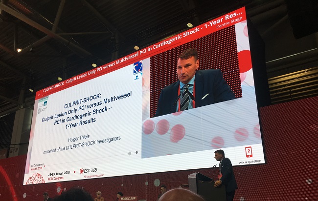 CULPRIT-SHOCK: 1-Year Results Continue to Support Culprit-Only PCI for ...