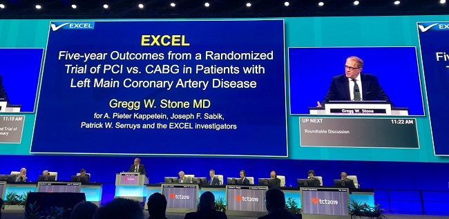 EXCEL at 5 Years: PCI for Left Main CAD Still Noninferior to CABG ...