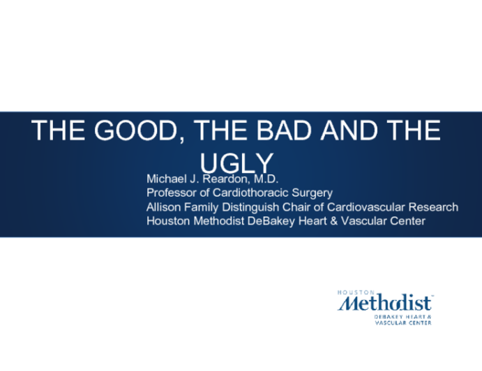 Cases: The Good, The Bad and The Ugly | tctmd.com