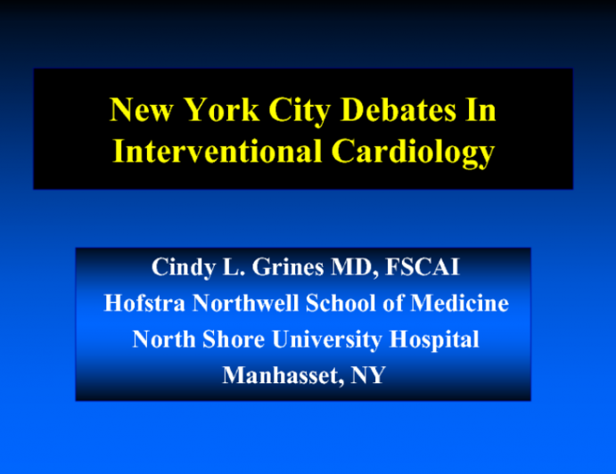 New York City Debates In Interventional Cardiology | tctmd.com New York City Debates In Interventional Cardiology | tctmd.com