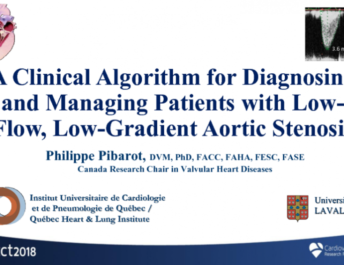 A Clinical Algorithm for Diagnosing and Managing Patients with Low-Flow ... A Clinical Algorithm for Diagnosing and Managing Patients with Low-Flow ...