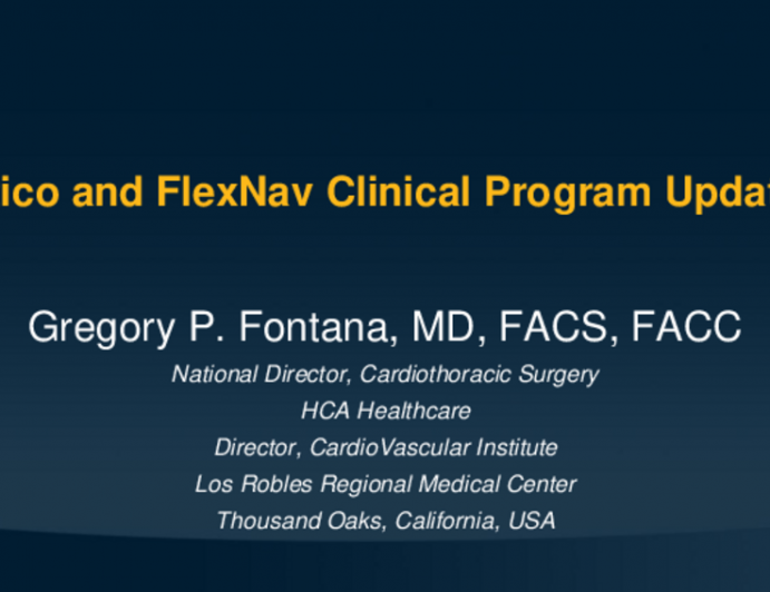 Portico FlexNav Updates | tctmd.com Portico FlexNav Updates | tctmd.com