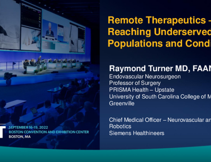 Remote Therapeutics: Reaching Underserved Populations and Conditions ... Remote Therapeutics: Reaching Underserved Populations and Conditions ...