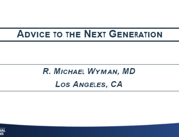 Advice to the Next Generation 1 | tctmd.com