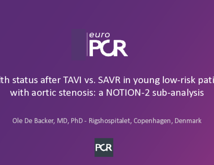 Health status after TAVI vs. surgical AVR in young low-risk patients ...
